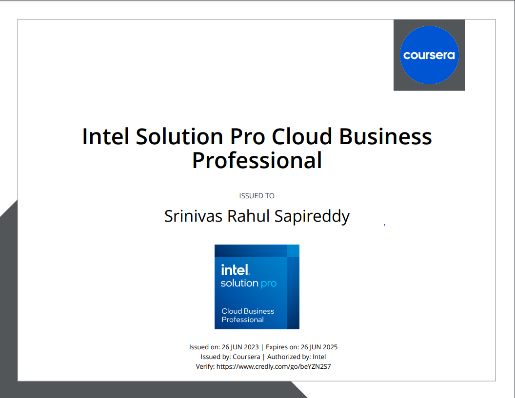 Certifications - Homepage